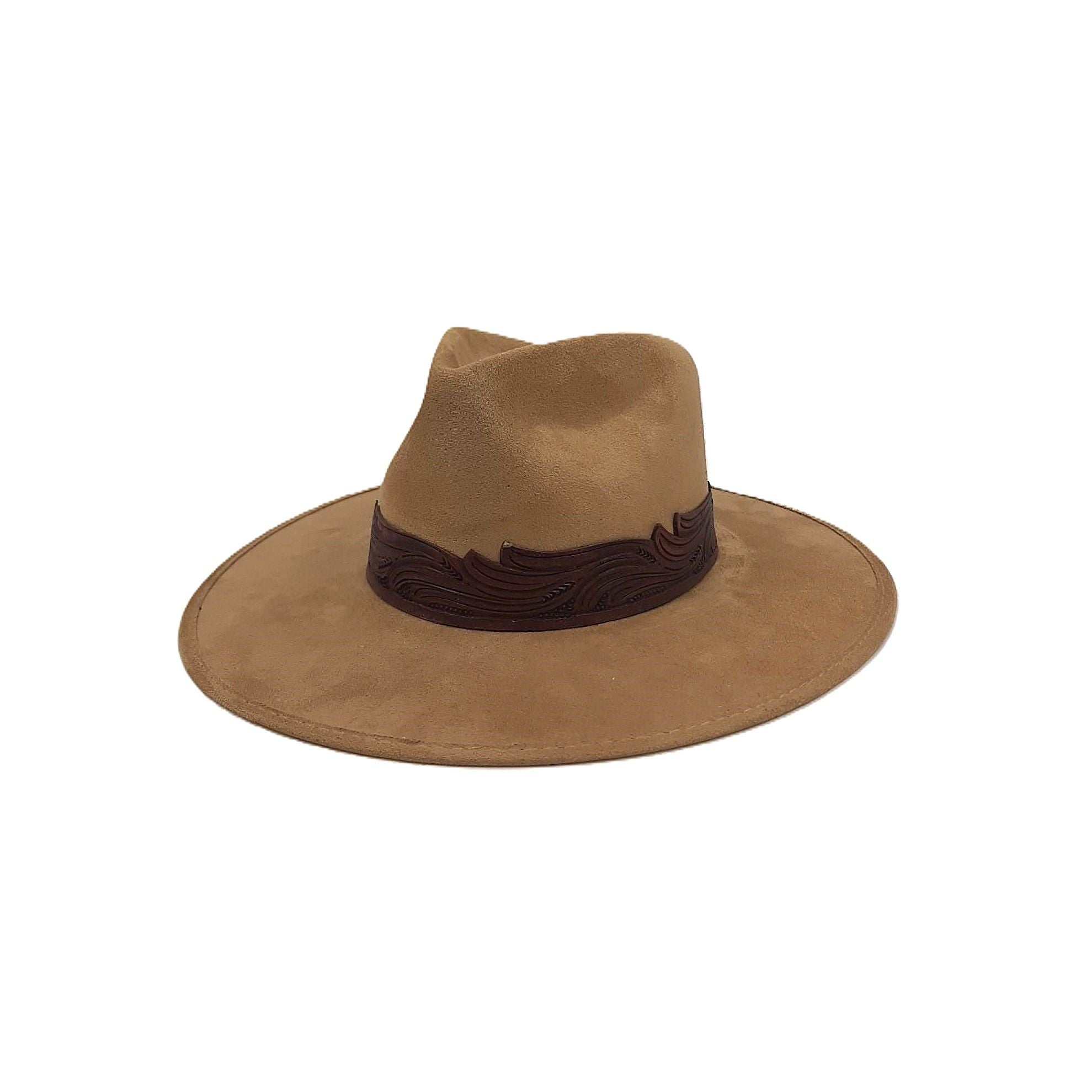 CHIDA FRIDA Stevie Hat with Hand Tooled Leather Band – Alberta Boot